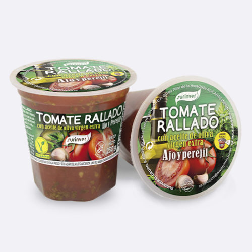 Tomate rallado con ajo y perejil - Surinver