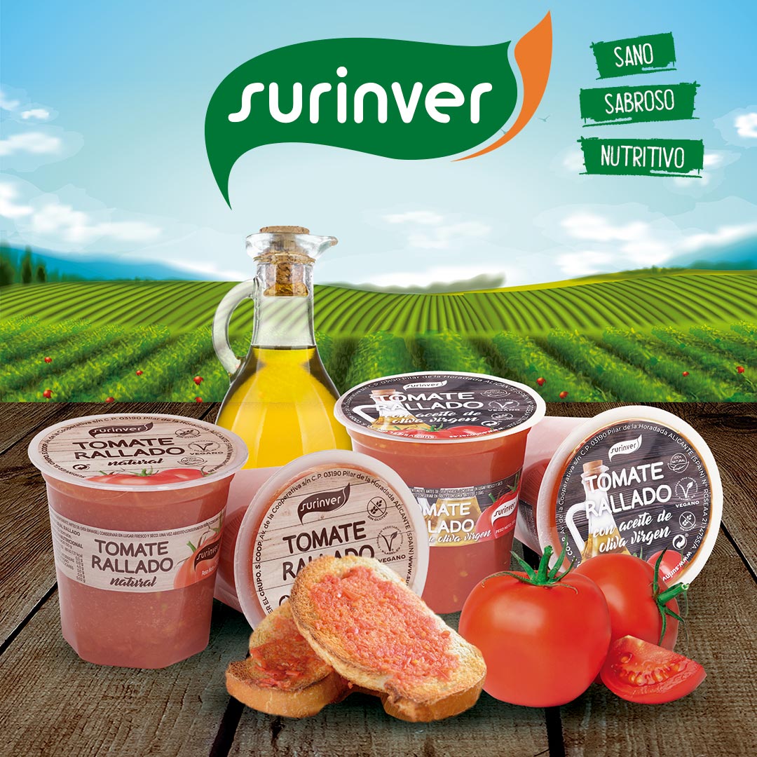 El tomate rallado en la cocina mediterránea - Surinver